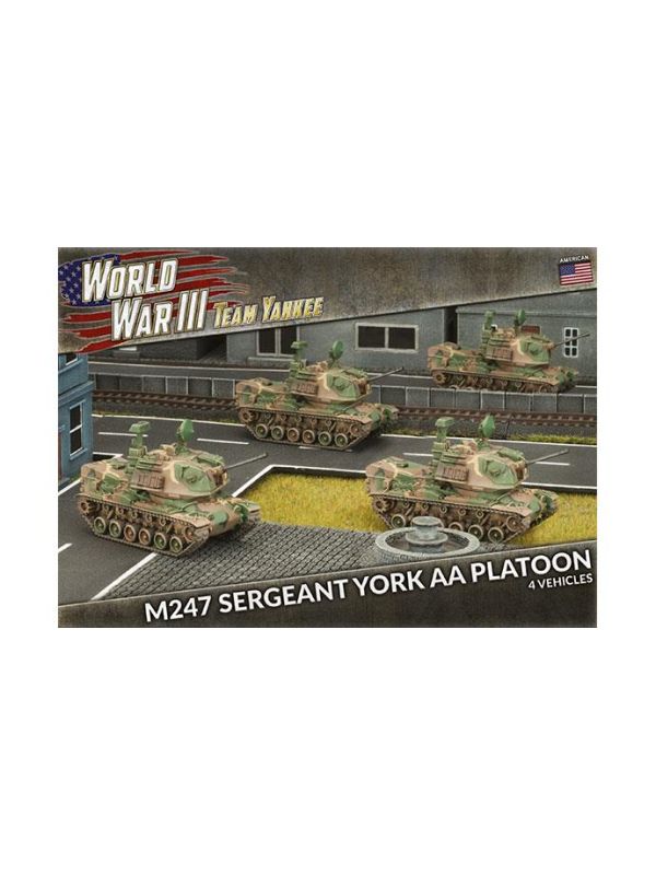 Team Yankee TUBX10 M247 Sergeant York AA Platoon (4 Vehicles) Gaming ...