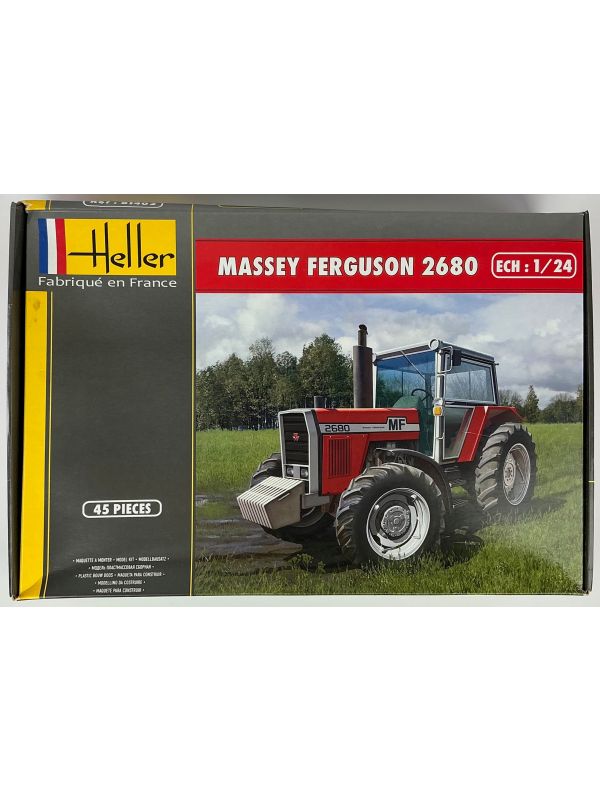 Heller 81402 Massey Ferguson 2680 1/24 Scale Plastic Model Kit Open Box ...
