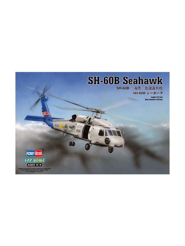 HobbyBoss 87231 Sikorsky SH-60B Seahawk 1/72 Scale Plastic Model Kit ...