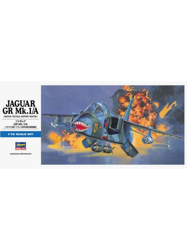 Hasegawa 00432 SEPECAT Jaguar GR. Mk. 1/A 1/72 Scale Plastic Model Kit ...